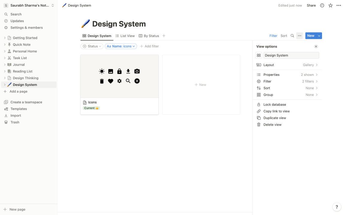 Notion | UI, UX Design | SaaS | Application Design | saas ui